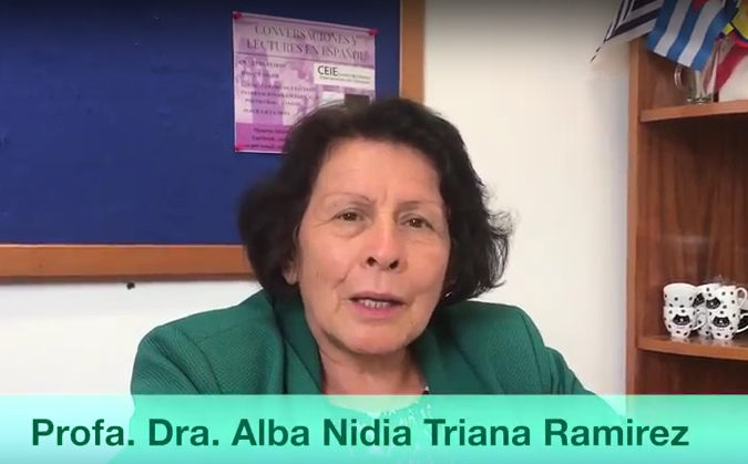 Entrevista com a Professora Dra. Alba Nidia Triana Ramírez, Docente ...
